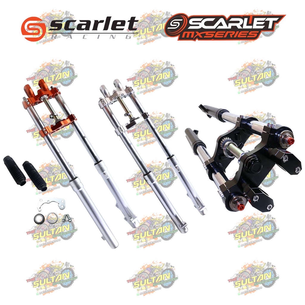 Jual SHOCK DEPAN TELESKOPIK PRELOAD ADJUSTER AS 41MM FULL CNC KLX 150 SCARLET RACING | Shopee ...