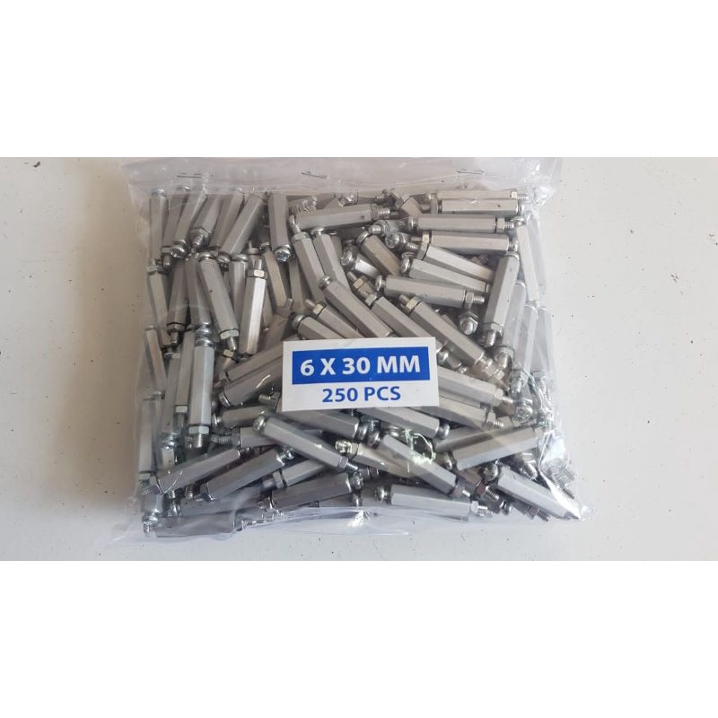 Jual Spacer besi pcb dudukan / spiser besi mur baut pcb 1cm 2cm 3cm ...