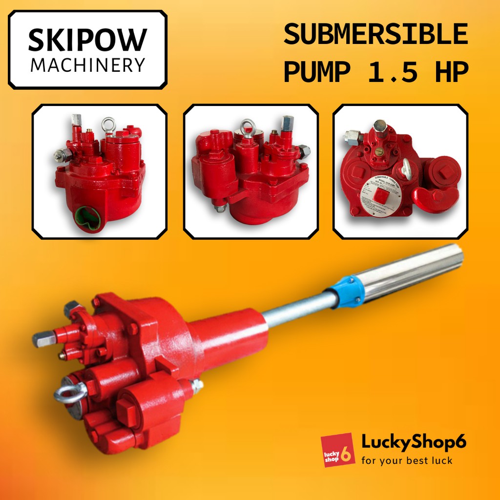 Jual Submersible Pump STP 1,5 HP pertamina spbu Red Jacket China ...