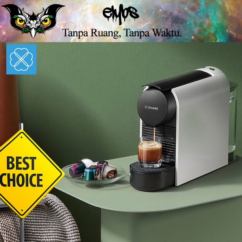 Jual Mesin Kopi Mini Otomatis Coffee Powder Maker 20 Bar 450ml 1100W ...