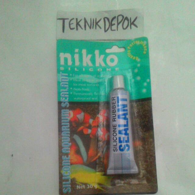 Jual Lem kaca niko silicone lem aquarium lem kayu lem batu | Shopee ...