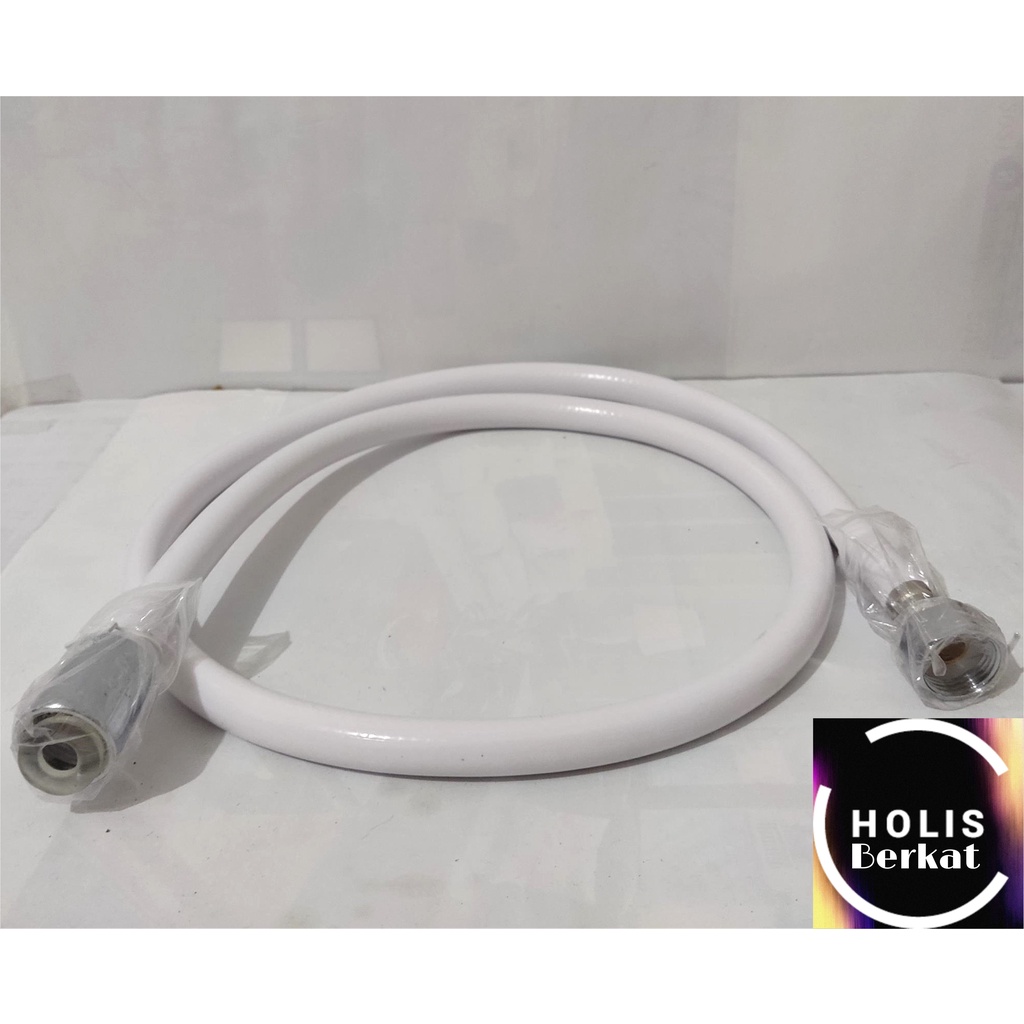 Jual Slang Hand Shower / Selang Jet Shower White / Putih 1.2 Meter ...