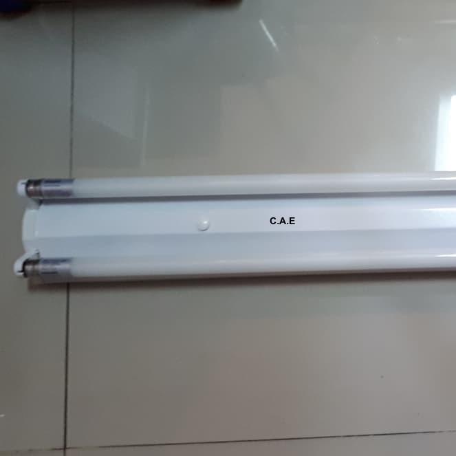 Jual Kap Lampu V TL LED 120 cm 2 x 18 W Kap V Lampu TL Ukuran LED 2x18 ...