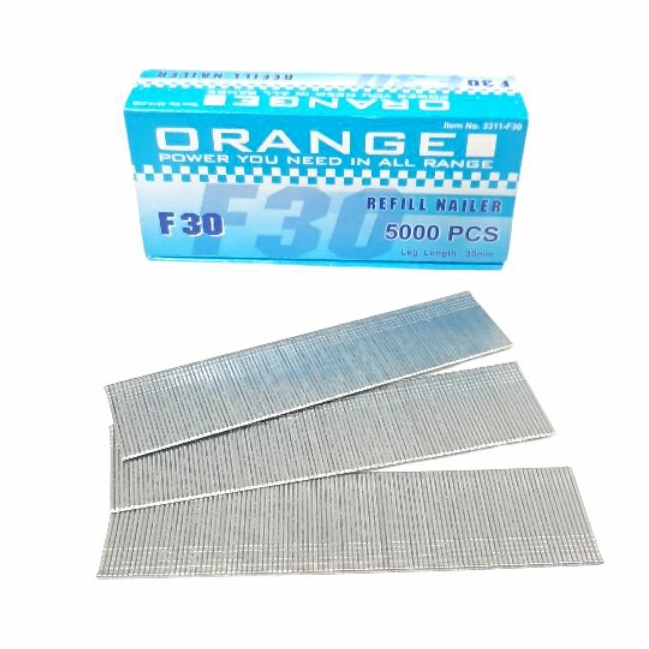 Jual Isi Paku Tembak F30 ORANGE Isi Refil Air Nailer Mesin Paku Tembak ...