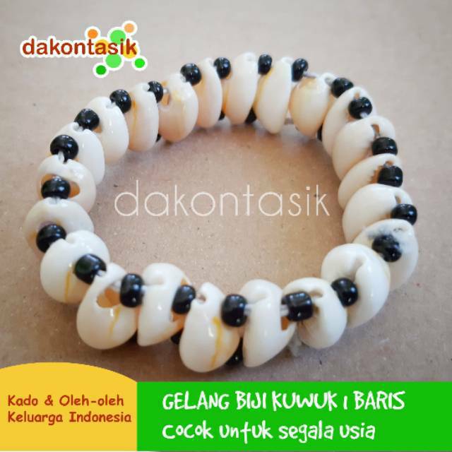 Jual DakonTasik - Gelang Biji Kuwuk 1 Baris | Shopee Indonesia