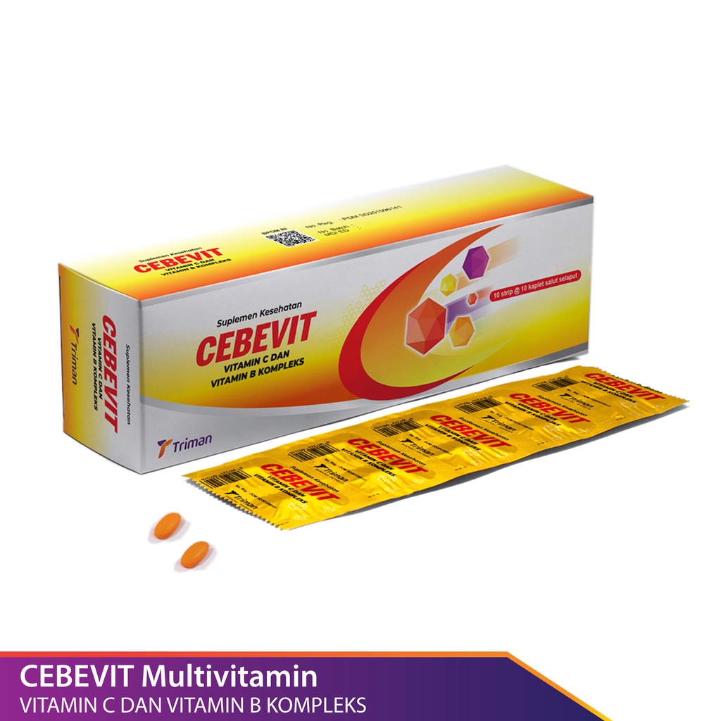 Jual CEBEVIT Suplemen Kesehatan Vitamin C dan Vitamin B Kompleks ...