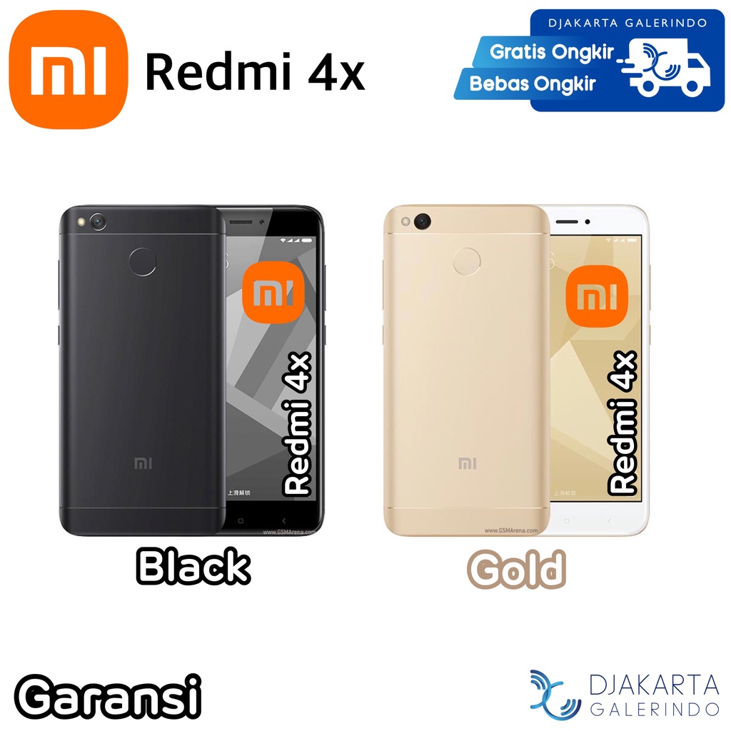 Jual Xiaomi Redmi 4X 2/16GB ( 16 ) - Second Garansi | Shopee Indonesia