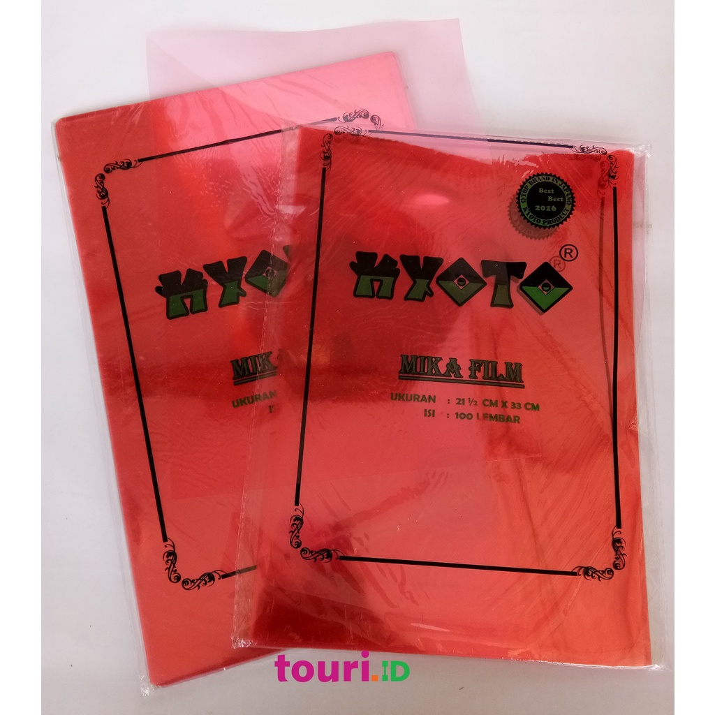 Jual [5 Lembar] Cover Mika / Mika Jilid / Mika Warna F4 / Mika Warna A4 ...