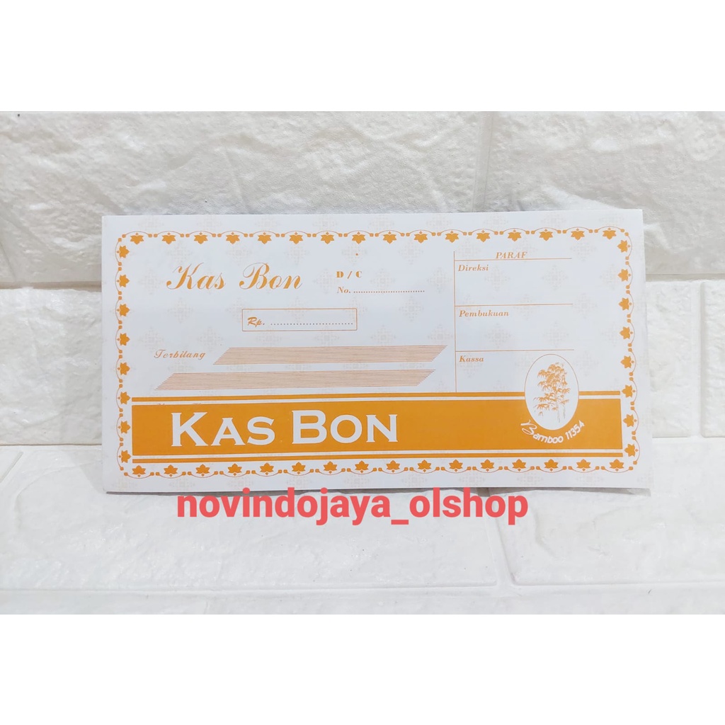 Jual BUKU KASBON BAMBOO | Shopee Indonesia