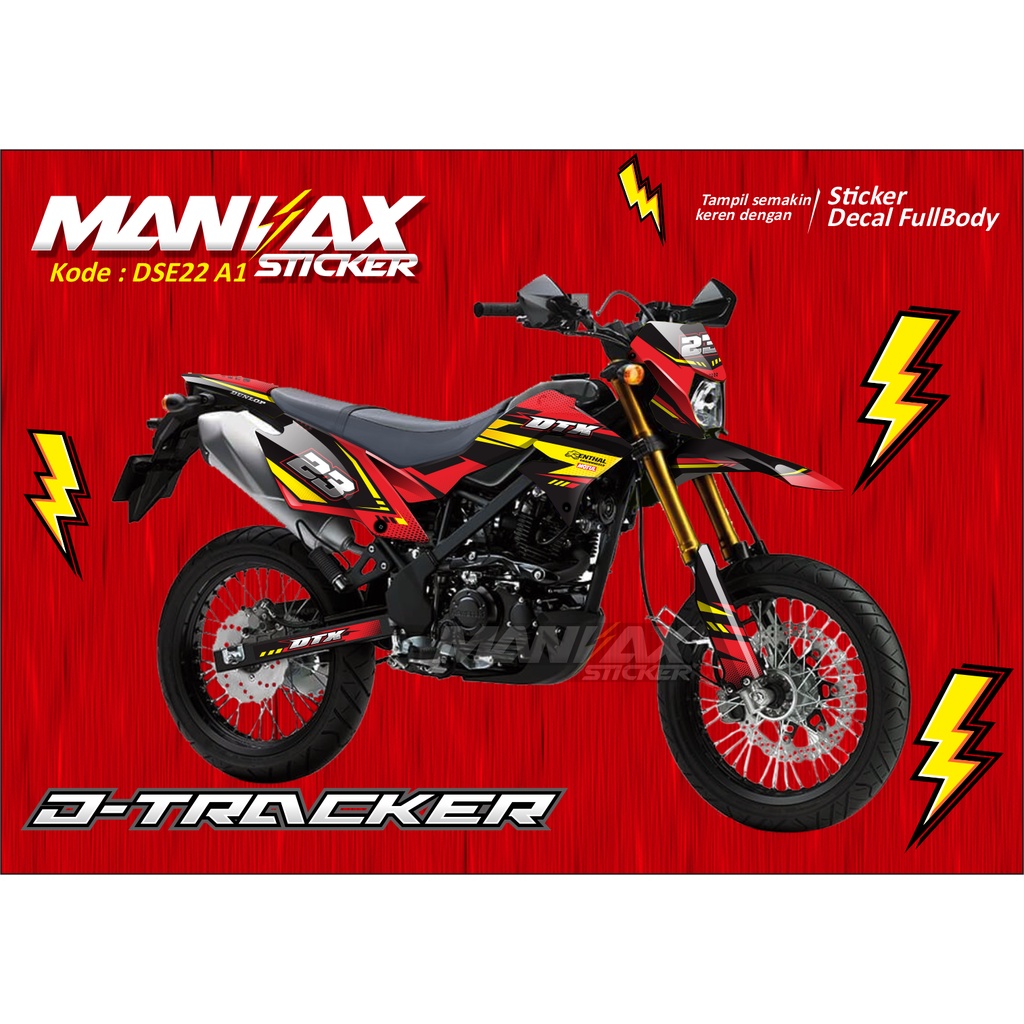 Jual Decal Sticker Kawasaki Dtracker 150 SE Fullbody Stiker Dekal KLX ...