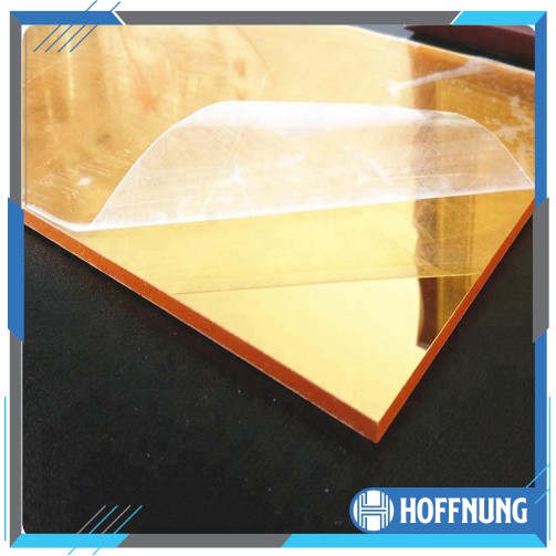 Jual Akrilik Gold Lembaran 2mm Ukuran 20x20cm Mirror Gold Laser Cutting ...