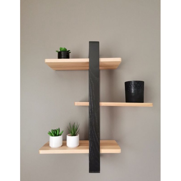 Jual Rak Bunga Tempel Dinding Rak Bunga Tempel Kayu | Shopee Indonesia