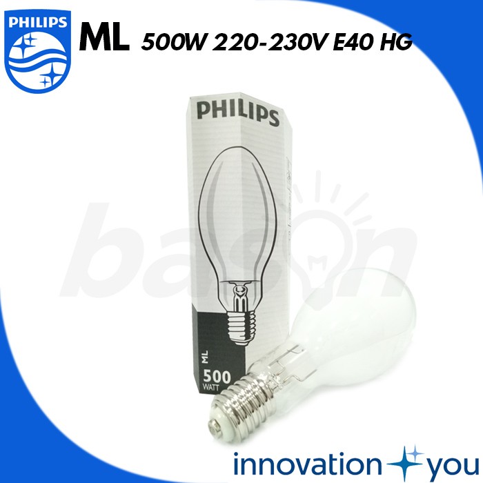 Jual PHILIPS ML 500W E40 220-230V HG - Mercury | Shopee Indonesia