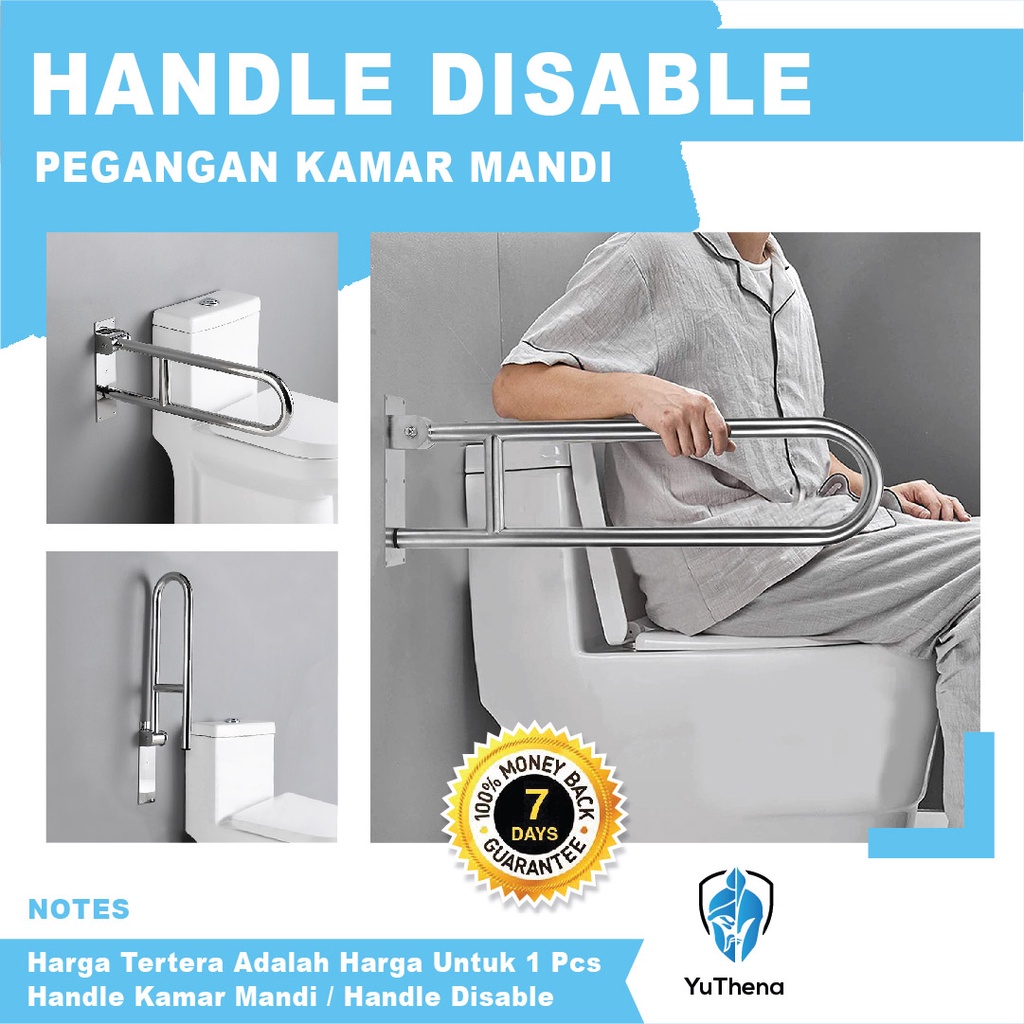 Jual YuThena - Pegangan Toilet Pegangan Kamar Mandi Handle Stenlis ...