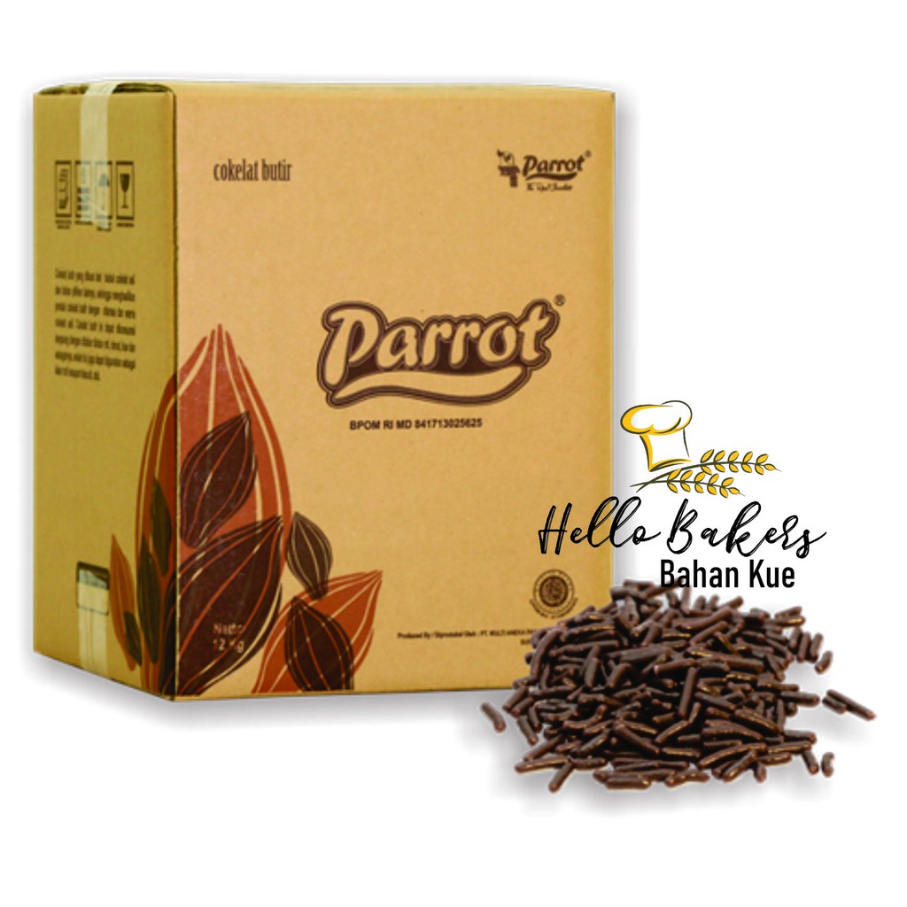 Jual MESES PARROT 250GR /COKLAT MESES PARROT/ MESES COKLAT / MEISES ...