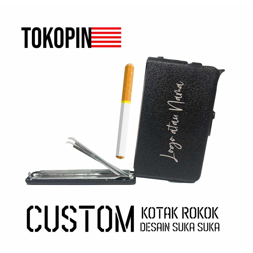 Jual CUSTOM CETAK UKIR LASER GRAFIR / PRINT UV TEMPAT ROKOK | Shopee ...