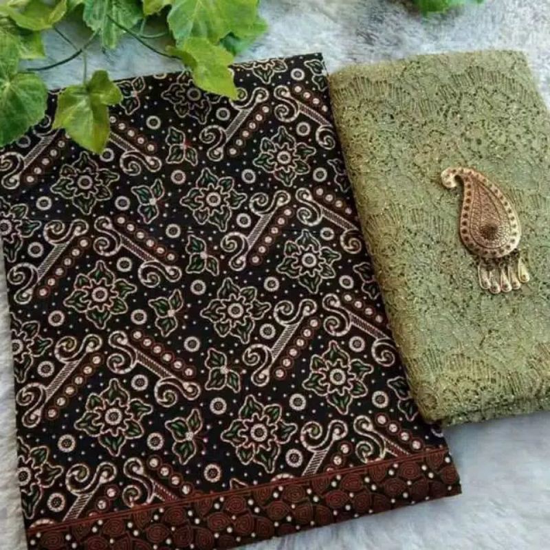 Jual Batik halus pekalongan mix brokat renda rangrang ori | Shopee ...