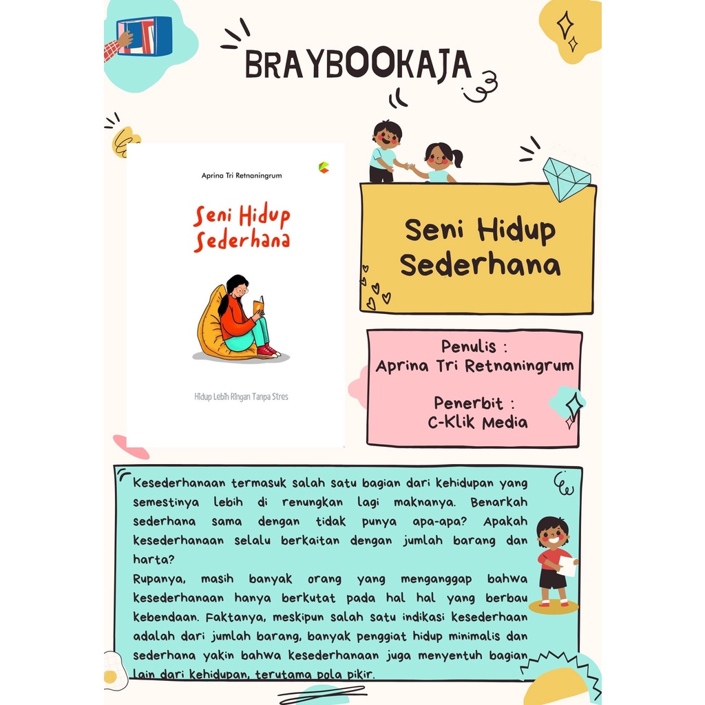 Jual Buku Seni Hidup Sederhana (C-Klik Media) | Shopee Indonesia