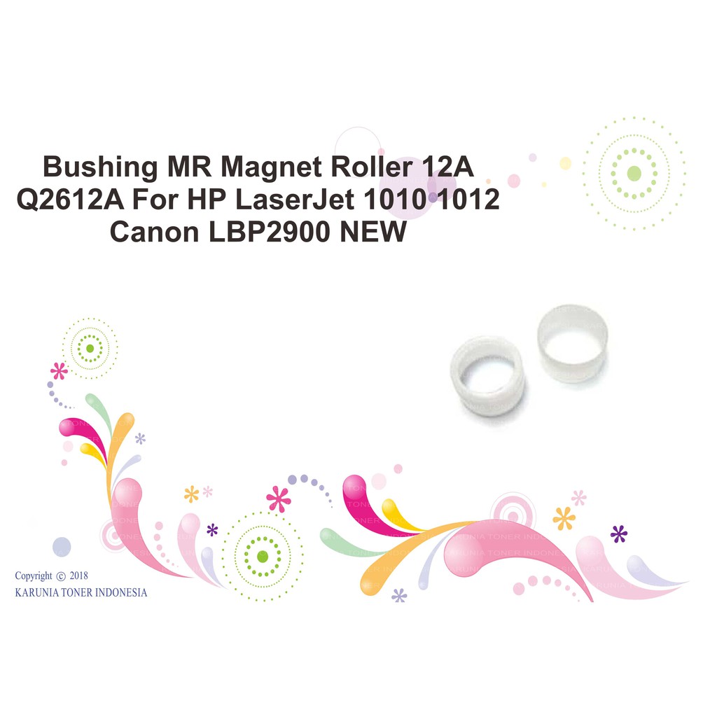 Jual Bushing MR Magnet Roller 12A Q2612A For HP LaserJet 1010 1012 ...