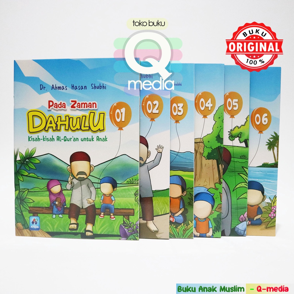 Jual Paket 6 Buku Anak | Pada Zaman Dahulu 1 SET 6 Buku | Kisah Kisah Al Quran Untuk Anak ...