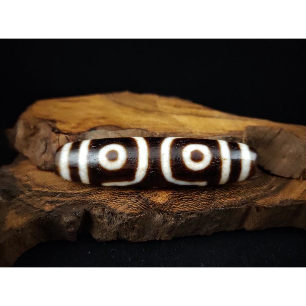 Jual Batu Akik Tibet DZI Blessed 3 Mata Spiritual Stone 56mm E204 ...