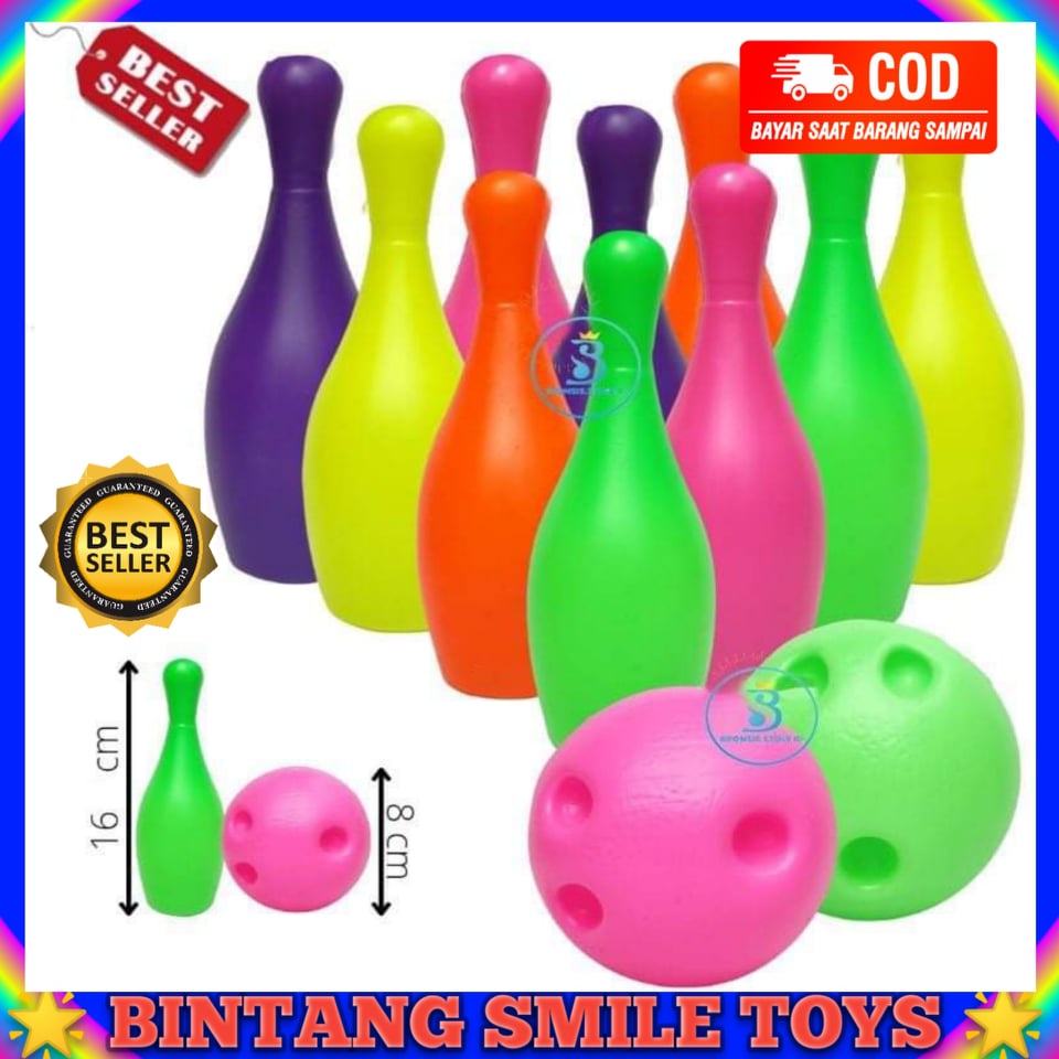 Jual MAINAN ANAK BOLA BOWLING / BOLA BOWLING SET / BOLA BOLING PROMO ...