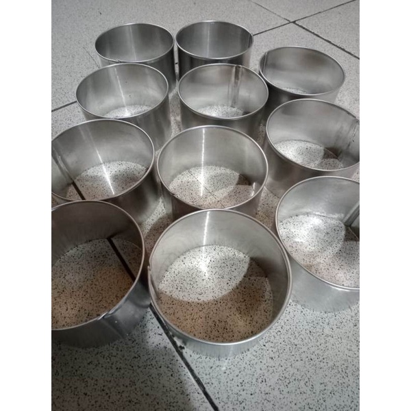 Jual Ring Bulat 8 CM Tinggi 5 CM / Ring Burge / Ring Roti / Ring Cutter ...