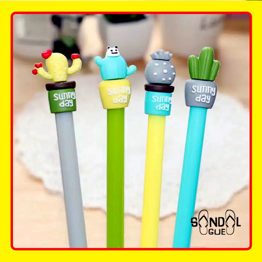 Jual BOLPEN / PULPEN GAMBAR KAKTUS LUCU | Shopee Indonesia
