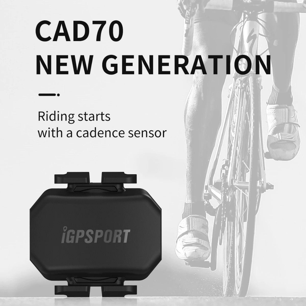 Jual Original iGPSPORT CAD70 Cadence Sensor kayuh rpm ANT Bluetooth 5.0 ...