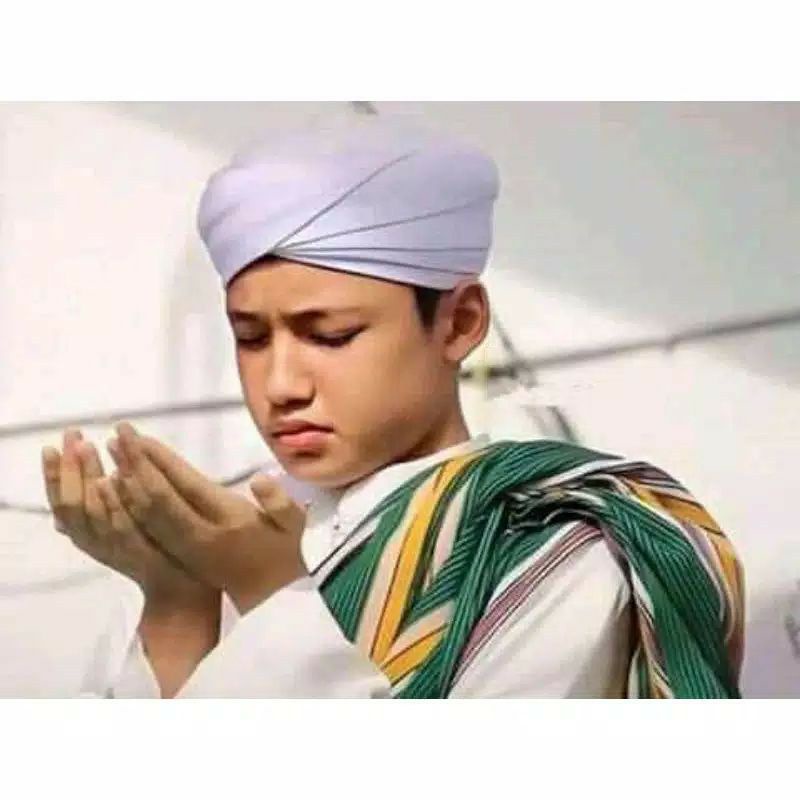Jual Sorban Imamah Habaib 4,5 meter putih dan warna habib / peci Surban ...