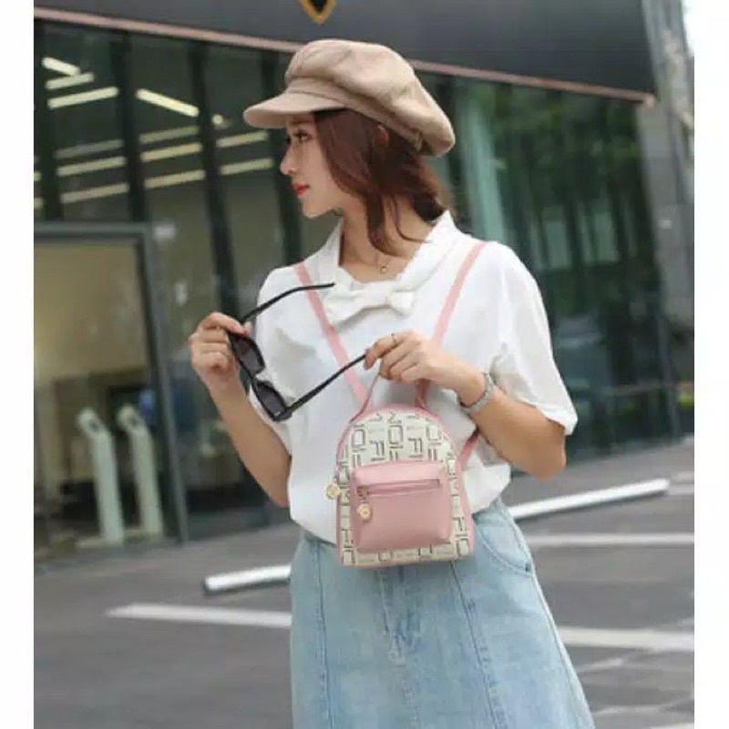 Jual TRE190 Tas Ransel Wanita Cantik Elegant Impor, Back Pack Bag ...