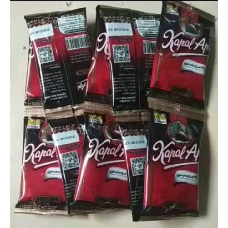 Jual Kopi kapal api mini 6,5g 1 renteng isi 10pcs (tanpa gula) | Shopee ...