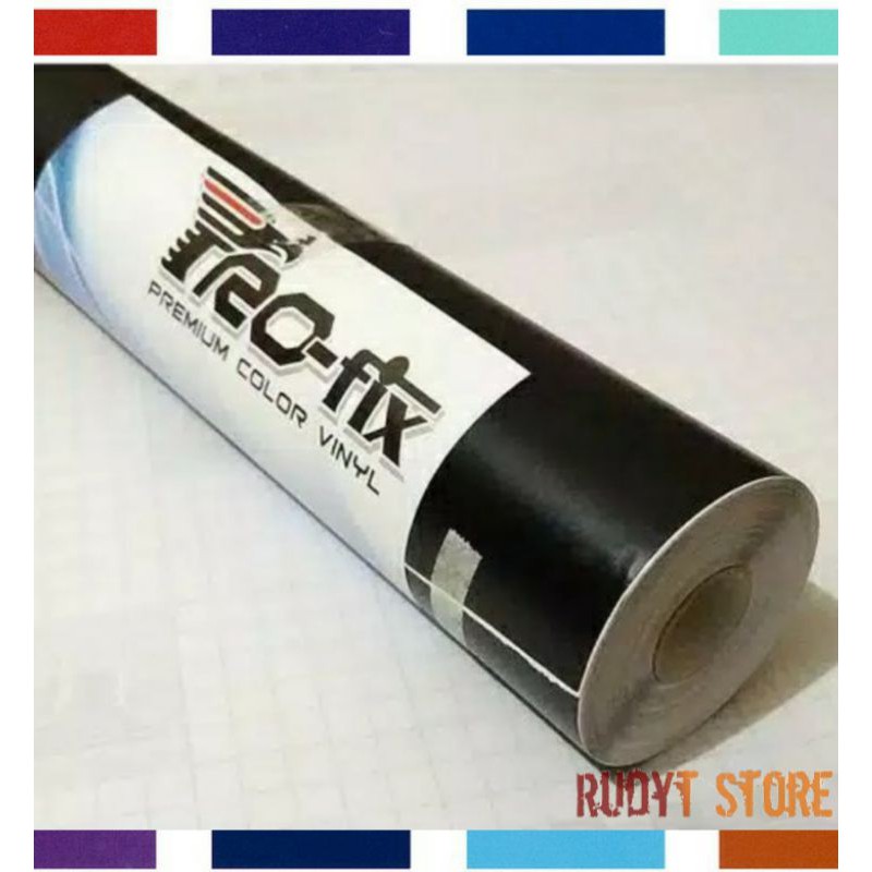 Jual Sticker skotlet Hitam Doff/Matt PROFIX per 1 Roll | Shopee Indonesia