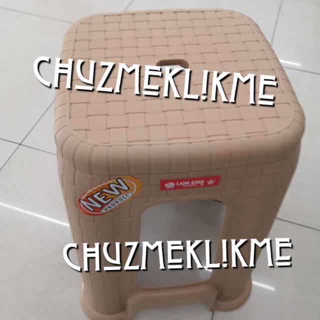 Jual Kursi lion star Satin high stool G-24/Bangku lion star G-24 (5 ...