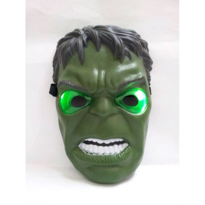 Jual Mainan Anak Topeng Avengers Hulk / Transformer with LED | Shopee ...
