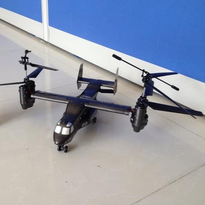 Jual RC V22 QS993 2.4 GHz 4 Channel Helicopter Osprey Rc | Shopee Indonesia