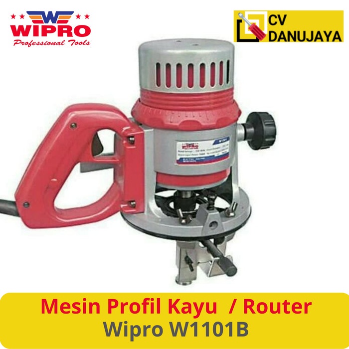 Jual Mesin Profil Kayu Frais Tangan / Router Wipro W1101B | Shopee ...