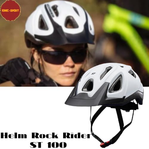 Jual Helm Sepeda Gunung Rockrider Dewasa Pria Wanita Helmet Bersepeda ...