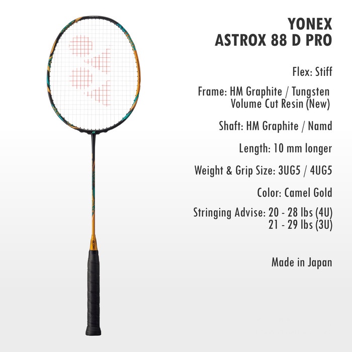 Jual New Yonex Astrox 88D Pro 88 D Pro Raket Badminton Original ...