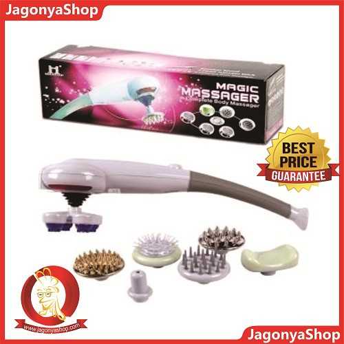 Jual Alat Pijat Getar Akupuntur 8 in 1 Magic Massager BLUEIDEA Terapi ...