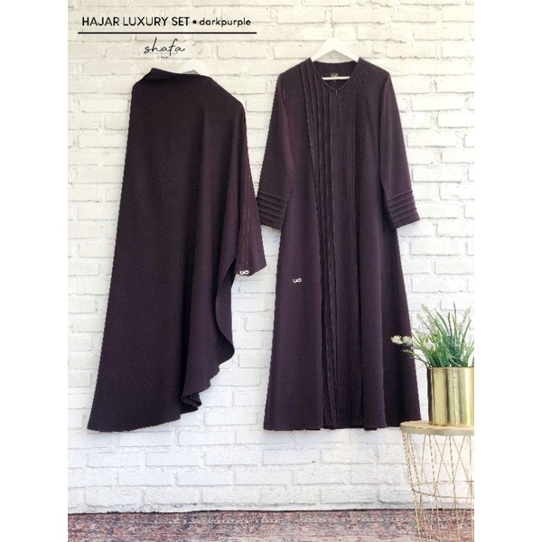 Jual HAJAR LUXURY Set - Shafa Jilbab #ayranashwa #shafajilbab | Shopee ...
