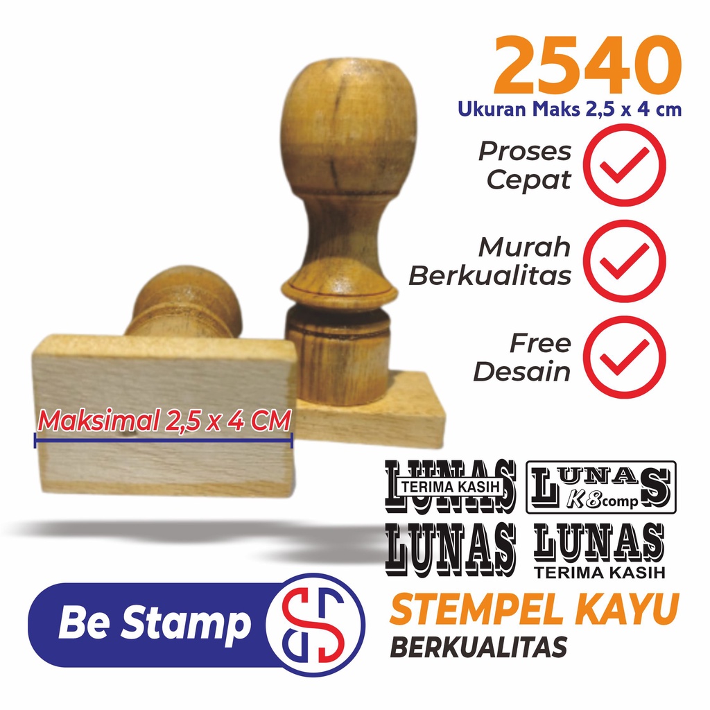 Jual Cetak Stempel Kayu Murah BERKUALITAS | Shopee Indonesia
