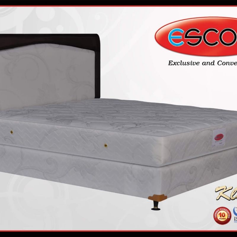 Jual KASUR ESCON 160X200 PUTIH | Shopee Indonesia