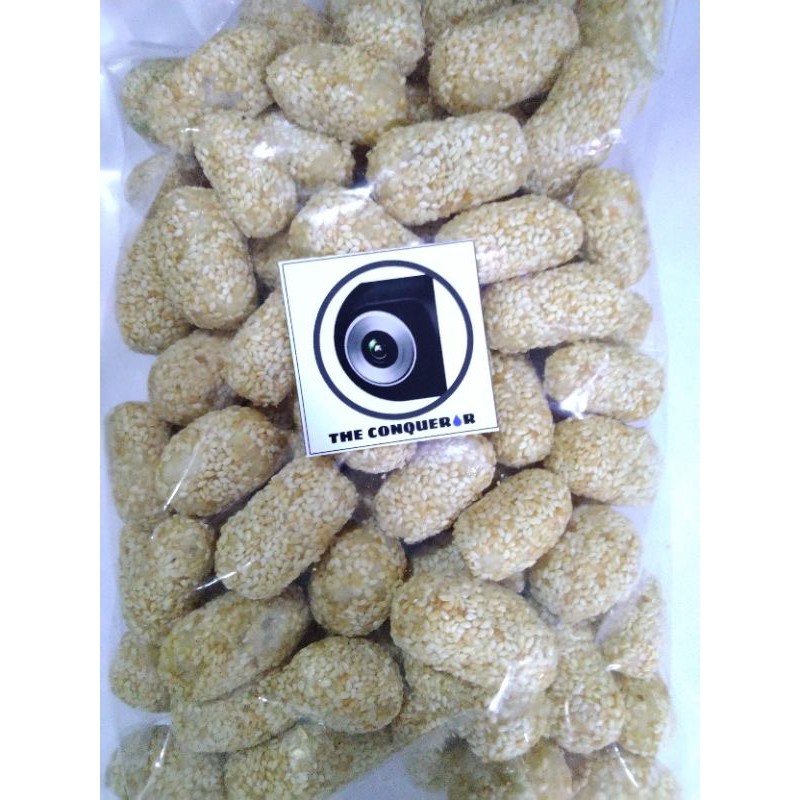 Jual Roti Snack Donat Wijen Premium Tai Taik Kucing Wijen 1000gram 1kg ...