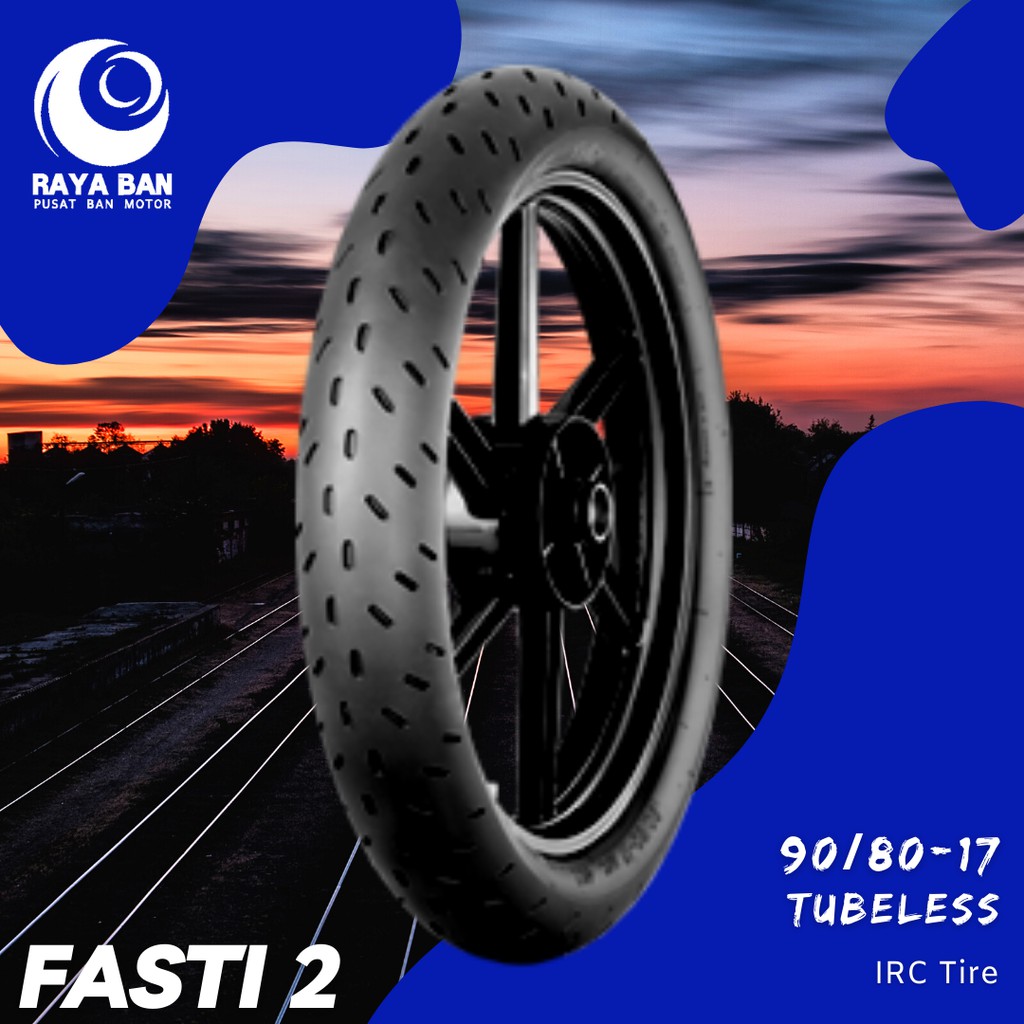 Jual Ban Motor IRC Fasti 2 90/80-17 TL (Racing Tire) | Shopee Indonesia