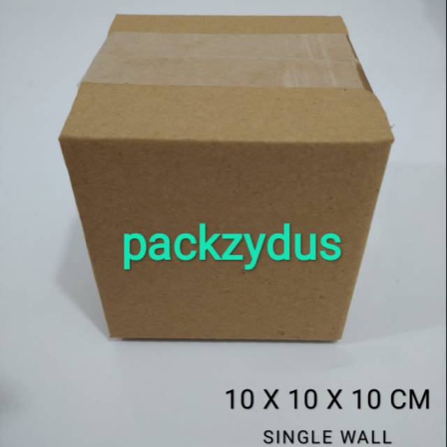 Jual Kardus box ukuran 10x10x10 cm | Shopee Indonesia