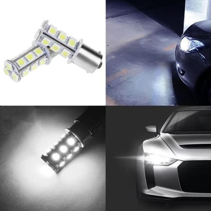 Jual Lampu sein / mundur led mobil bayonet 1 kaki 18 titik | Shopee ...