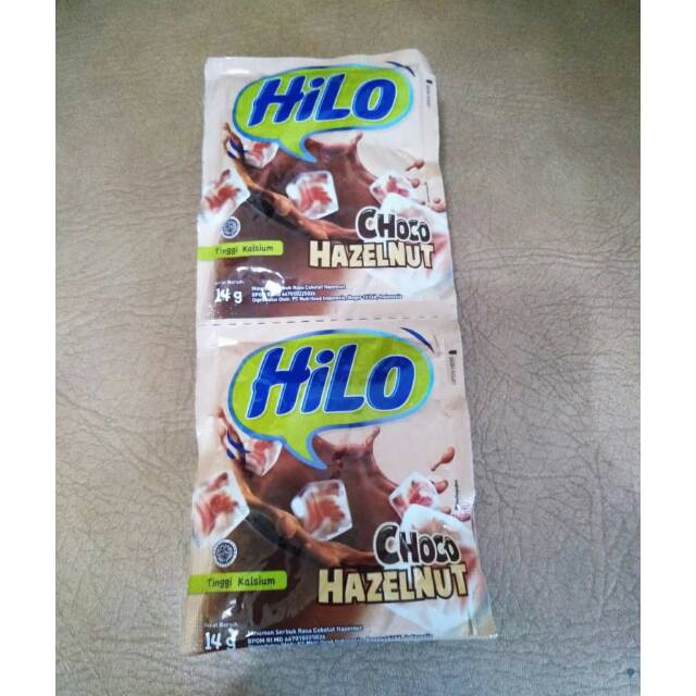 Jual Hilo sachet rasa choco hazelnut 10's | Shopee Indonesia