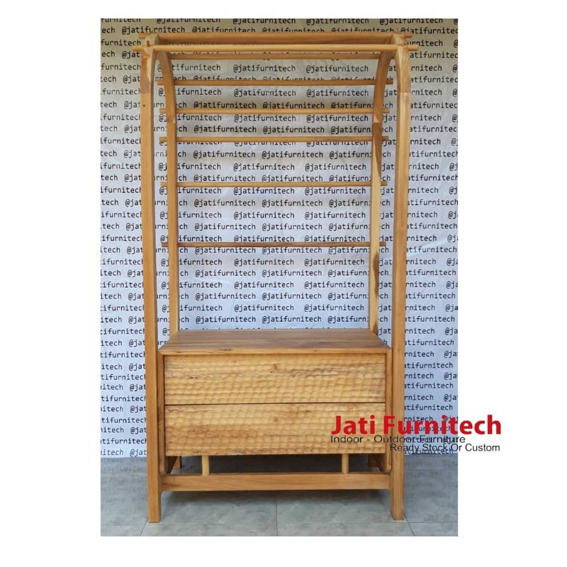 Jual Stand Hanger // Tempat Gantungan Baju & Drawer Laci ...