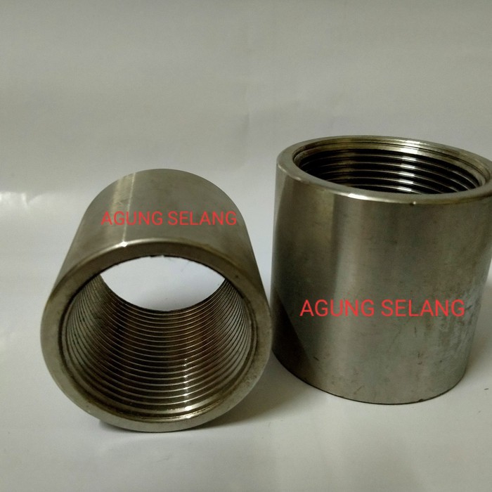 Jual Female Socket Connector Stainless Steel 304 - 1 1/2 INCH BSPT #150 ...
